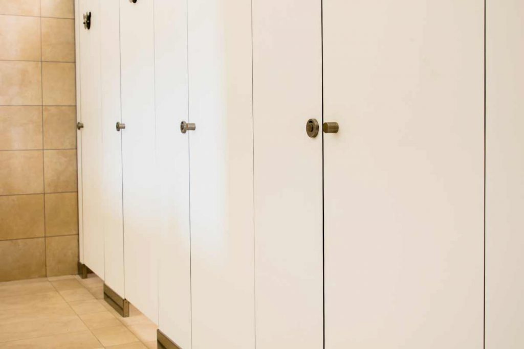 Titan 12mm Box-Up Model for Toilet Cubicle Solution - Merino Restrooms